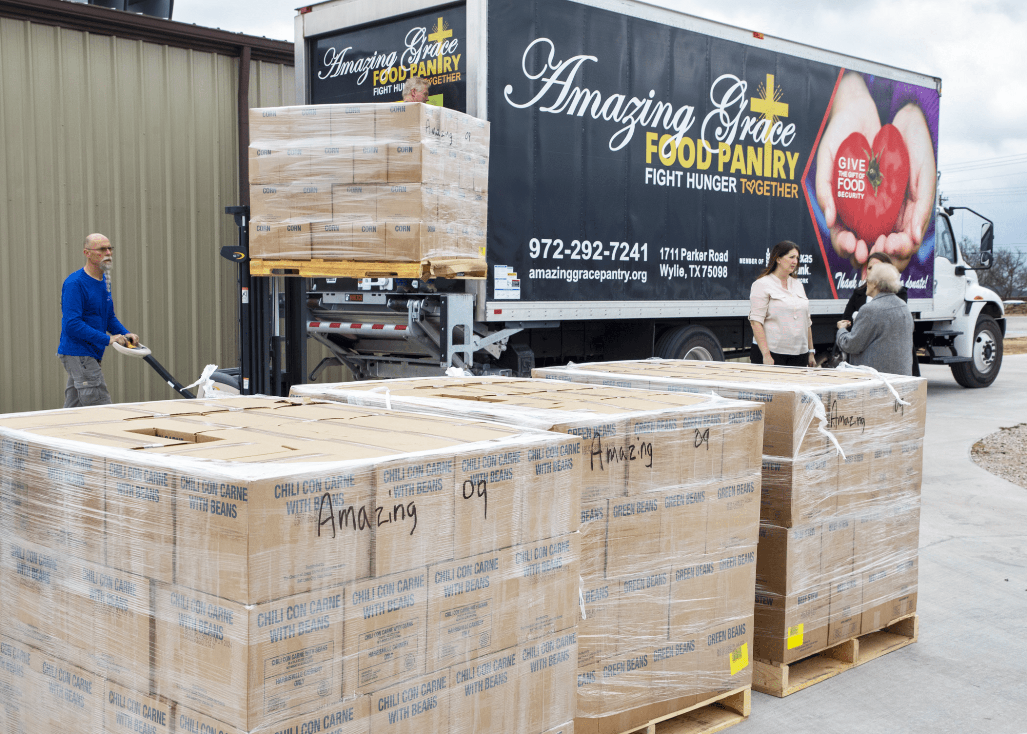 A perfect example of Neighbors Serving Neighbors - Amazing Grace Food ...